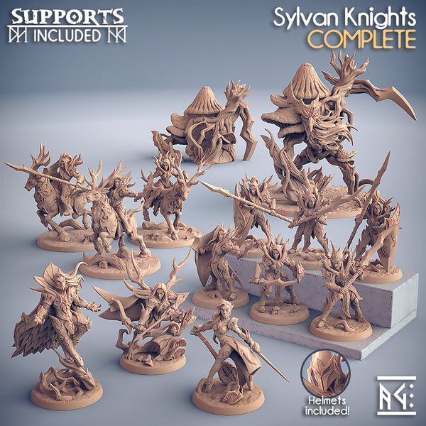 Cavalieri Elfi Silvani - Sylvan Knights – 3DSpawn